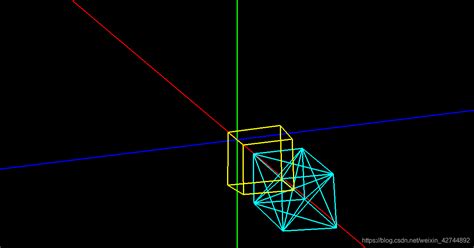 Opengl 立方体平行斜投影的绘制试编写实现输出一个单位立方体的正平行投影、斜平行投影和透视投影图的程序。 Csdn博客
