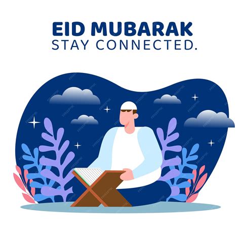 Premium Vector Islamic Reading Belief