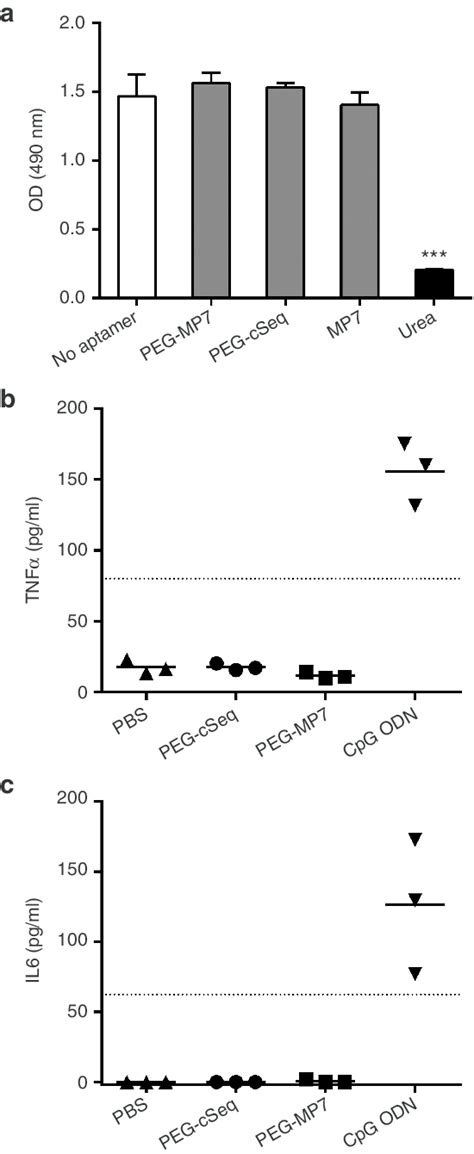 Anti Pd 1 Aptamer Peg Mp7 Is Not Cytotoxic And Enhances Tumor Specific