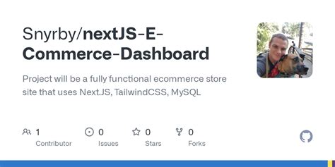 Github Snyrby Nextjs E Commerce Dashboard Project Will Be A Fully Functional Ecommerce Store