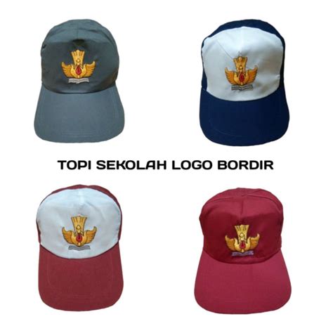 Jual Topi Sd Topi Sekolah Smp Topi Sekolah Sma Shopee Indonesia
