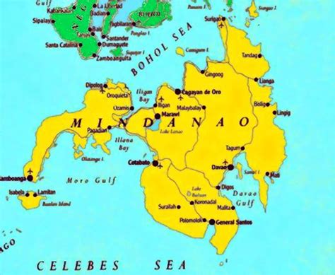 Mindanao Map