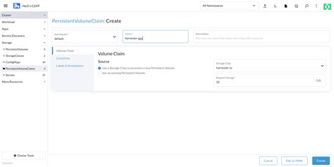 Rfe Rancherui May Allow To Create Storageclass With Provisioner
