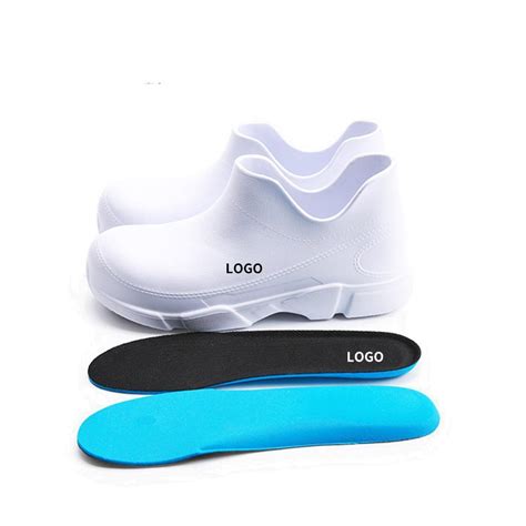 New White Non Slip Chef Shoes Anti Smash Eva Safety Shoes Kitchen Shoes Chef Safety Shoes