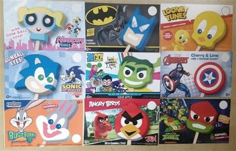 Any 20 Your Choice Of Ice Cream Truck Decal Sticker Blue Bunny Richs