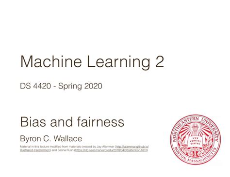 Ppt Machine Learning 2 Ds 4420 Spring 2020 Bias And Fairness