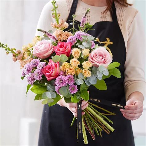 Hand Tied Bouquet Made With Beautiful Fresh Flowers