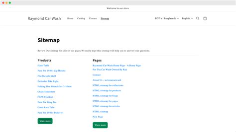 how to generate html sitemap for your store storeseo