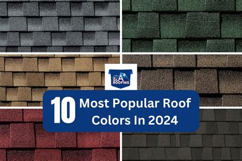 10 Most Popular Roof Colors In 2025