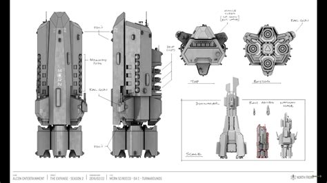 The Expanse Ship Schematics