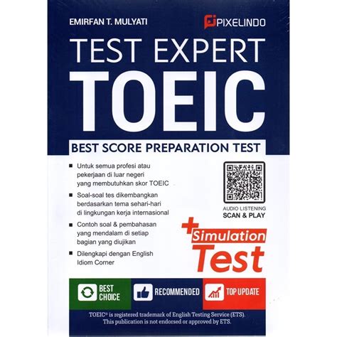 Jual Test Expert Toeic Best Score Preparation Test Shopee Indonesia