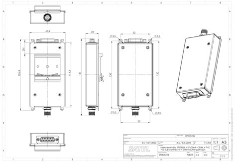 Satel B2 Motherboard Satel Radio Module B2 Motherboard Satel Radio