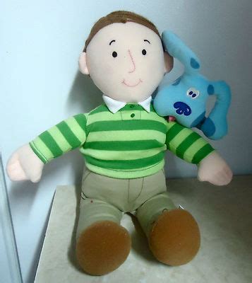 Blues Clues Steve Talking Plush 15 Tall Eden Viacom 1999 460631291