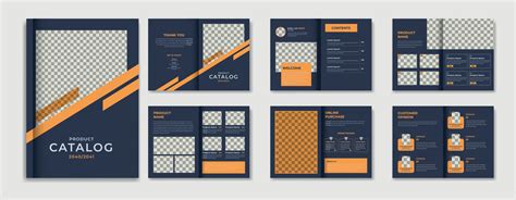 Product Catalogue Layout Design Free Word Template