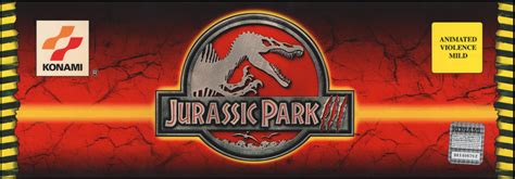 Jurassic Park Iii 3 Arcade Marquee 29 X 10 Arcade Marquee Dot Com