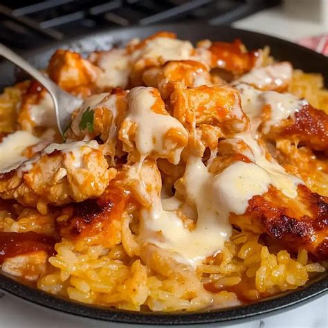 Simple Cheesy Chicken And Rice Meal Arroz Con Pollo Iam Cooker