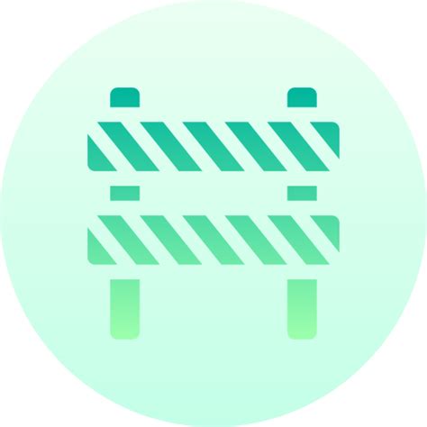 Barrier Basic Gradient Circular Icon Barrier Basic Gradient Circular Icon