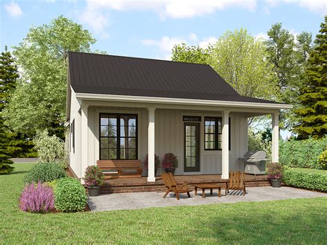 Plan 83500 Cottage Country Farmhouse House With 2 Bed 2 Bath