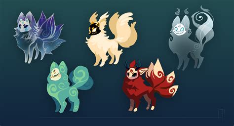 Elemental Fox Wallpapers Wallpaper Cave