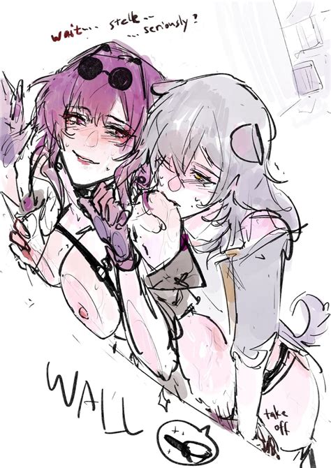 Trailblazer Stelle And Kafka Honkai And 1 More Drawn By Tyg2077