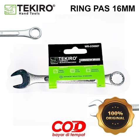 Jual Tekiro Kunci Ring Pas 16 Mm Kunci Ring Pas Tools Alat Perkakas