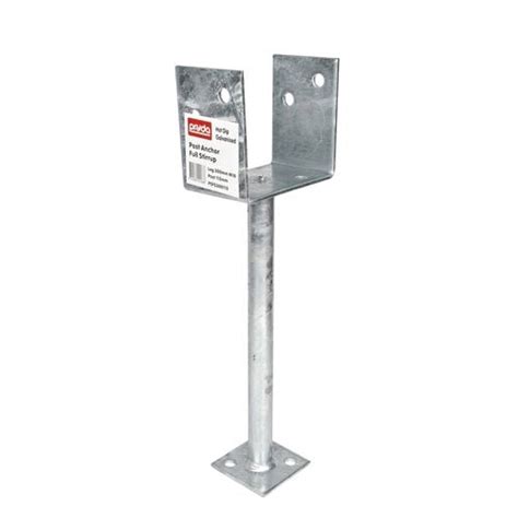Pryda 300 X 115mm M10 Full Stirrup Post Anchor Bunnings Australia