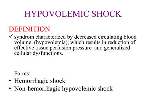 4 Hypovolemic Shockppt