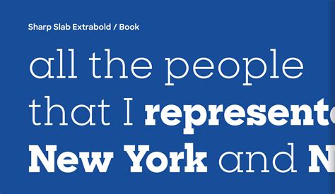 Hillary Clinton Campaign And Sharp Sans Typeface