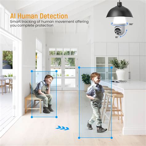 Occuwave Cámara De Seguridad Inalámbrica Con Bombilla De 360 1080p