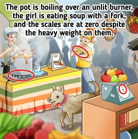 Picture Puzzle IQ Test You Are Highly Intelligent If You Can Spot The Errors In Seconds