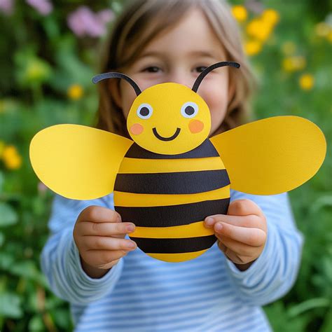Bee Crafts For Preschool And Kindergarten Bee Crafts Bee Crafts For