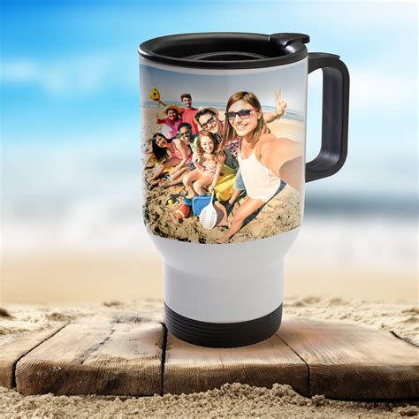 Custom Photo Travel Mug