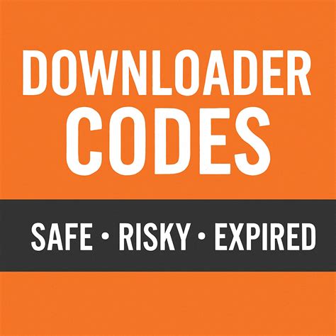 Downloader Codes October 2025 Update New Codes Safe Options Risky