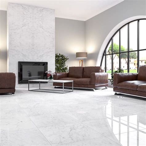 Marble Floor Tiles White Flooring Ideas