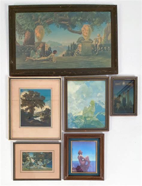 At Auction After Maxfield Frederick Parrish Prints