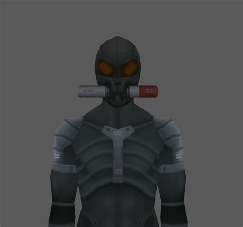 Metal Gear Solid 2 Raiden Scuba Mask For Cosplay 3d Model 3d Printable Cgtrader