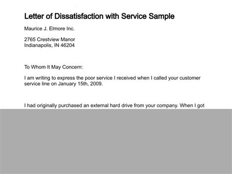 Crafting A Sample Letter Expressing Disappointment Tips And Guidelines Getmage
