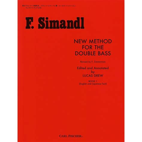 Simandl New Method For Double Bass Books 1 2 Southwest Strings