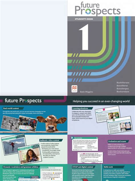 Future Prospects 1 Sb Pdf English Language Verb