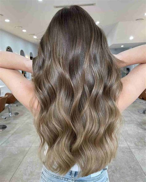 Long Light Brown Hair I Added Smoky Gray Highlights To My Brown Hair