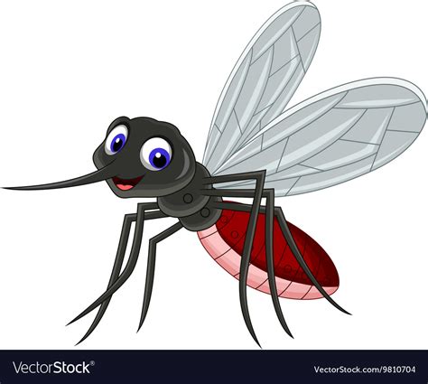 Cute Mosquito Cartoon