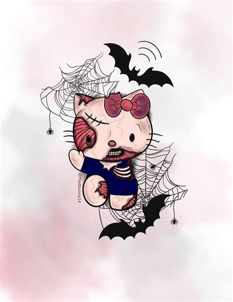 15 Zombie Hello Kitty Tattoos Artofit