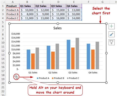 How To Left Align A Chart In Excel Excel Insider
