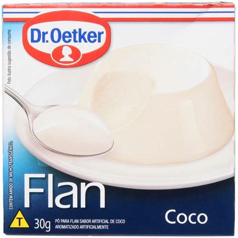 Flan De Coco Dr Oetker Caixa 30g Mercadolivre