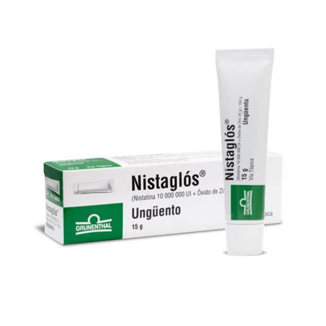 Nistaglos X 15 G Ung Nistatina Oxido De Zinc Botica Helpmed