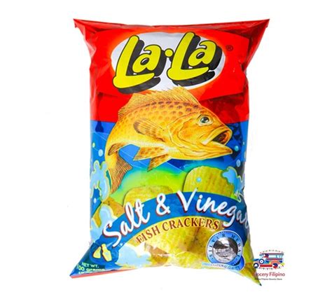 Lala Fish Cracker Salt And Vinegar 100g Buy Online In Bahrain