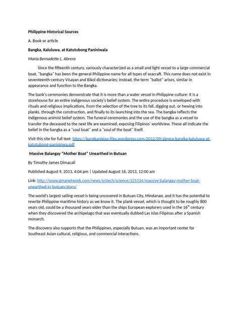 History 5 Pdf Argument Philippines