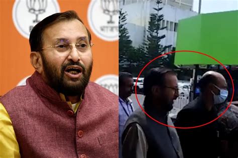 Javadekars Claim That He Doesnt Know Nandakumar Falls Apart Video