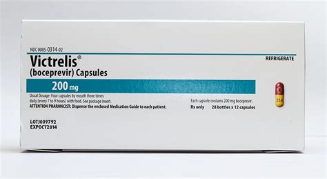 Victrelis Capsulesboceprevir Product Image Pharmaserve