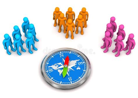 Compass Man Stock Illustrations 5031 Compass Man Stock Illustrations